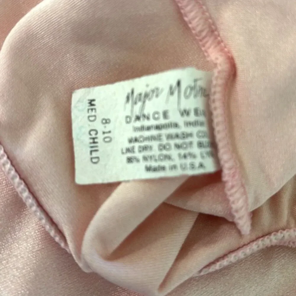 Costumes | Ballet Pink Gymnastics Dance Leotard Child Size M 81 | Poshmark